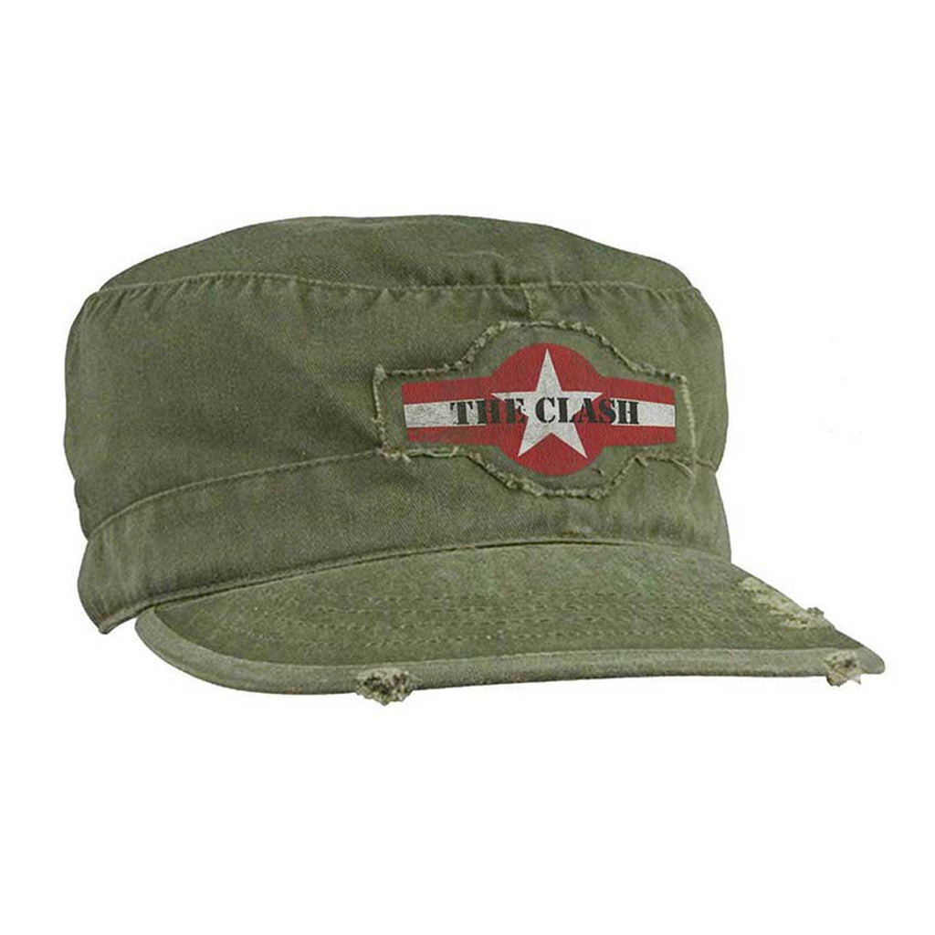 Clash - Cap - Clash Star Logo MILITARY Cap – Alda Music