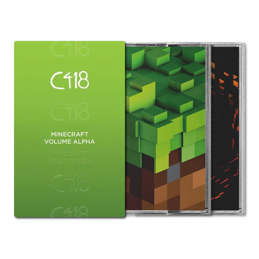 C418 - MineCraft: Alpha & Beta 2 Kassettur – Alda Music